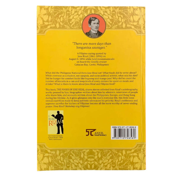 The Foods of Jose Rizal – Philippine Books